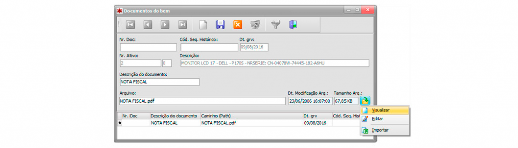 Guarda de Documentos Fiscais Referentes ao Ativo | AfixCode